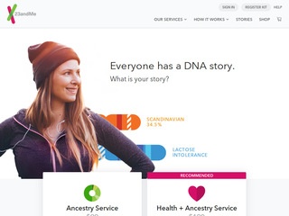 23andMe Website Review - Elevate Website